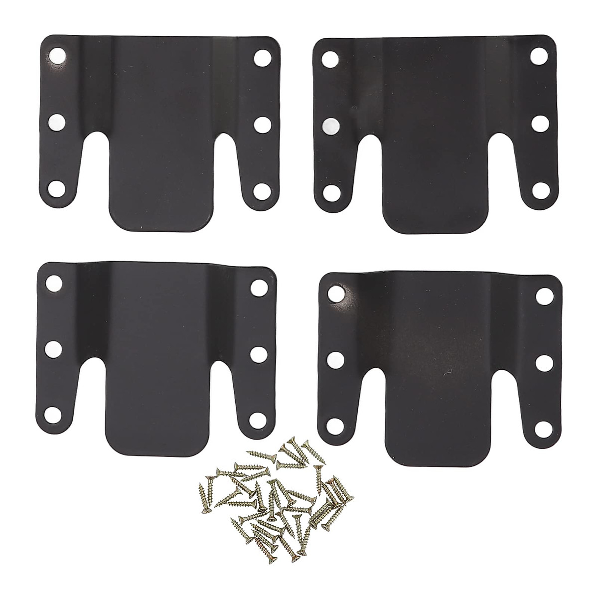 Sofa Interlocking Connector, 4 Sets Sofa Connector Bracket Sofa Interlocking Universal Iron 0.5CM Aperture Sectional Couch Bracket