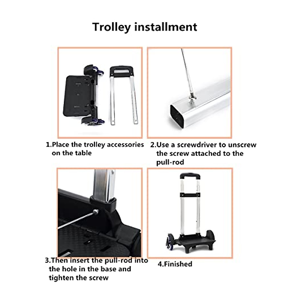 Rolling Backpack for Girls Solid Color Kids Trolley Bookbags with Wheels Elementary School Students Schoolbag Large