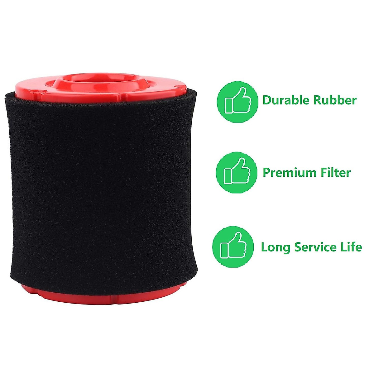 Annolai 937-05066 737-05066 Air Filter for Cub Cade-t XT1 LT42 XT1-LT42 XT1-LT46 MTD 547CC OHV PowerMore 4X90HU 4X90HUA 8X90KU Troy Bilt TB42 TB46 Craftsman T1300 T1500 Mower w 951-12690 Oil Flter