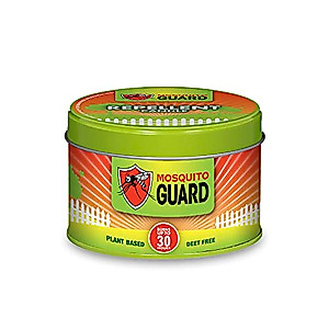 Mosquito Guard 12oz Repellent Candle - Burns 35 Hours, Refreshing Aroma, Plant Based Citronella Candles Outdoor Indoors
