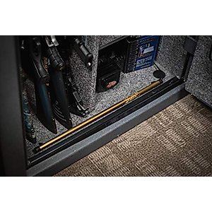 Lockdown Golden Rod 24" Dehumidifier Rod with Low Profile Design and Easy Installation for Gun Vault Humidity Control and Rust Prevention, Made in USA