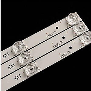 ROTEMADEGG LED Strips tot-40D2900-3X8-3030C YHA-4C-LB4008-YH07J Compatible with TCL L40P1A-F Total Length 69CM 3 Light Bars