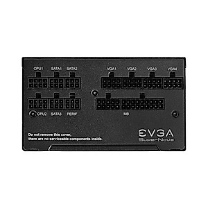 EVGA Supernova 750 G7, 80 Plus Gold 750W, Fully Modular, Eco Mode with FDB Fan, 10 Year Warranty, Includes Power ON Self Tester, Compact 130mm Size, Power Supply 220-G7-0750-X1