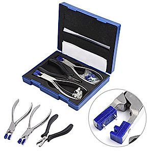 FAMKIT Glasses Pliers Kit Professional Eyeglass Repair Set Rimless Disassembly Glasses Frames Optical Tools Set