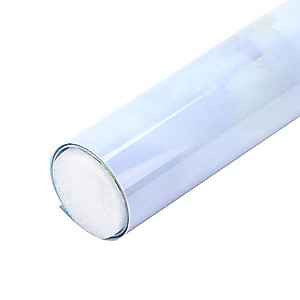 Fish Tank Background Sticker, PVC Castle Pattern Sticker Landscape Image Fish Tank Background Poster Backdrop Decoration Paper (61 * 41cm)