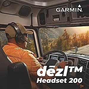 Wearable4U Garmin dezl Headset 200, 2-in-1 Premium Trucking Headset, Active Noise Cancellation, Superior Battery Life and Memory Foam Ear Pads PowerPack Bundle