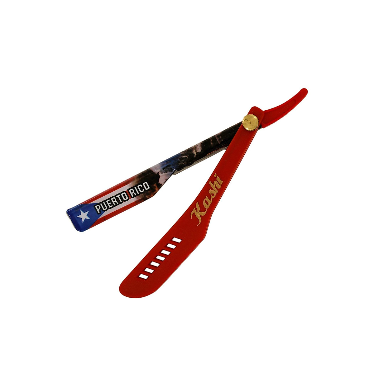 Kashi Barber Men's Shaving Straight Razors Blade with 100 Derby Blades Puerto Rico