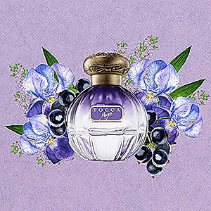 Tocca Women's Eau de Parfum, Maya Fragrance, 1.7oz (50 ml) - Warm Floral, Wild Iris, Blackcurrant, Patchouli Heart - Hand-Finished Bottle