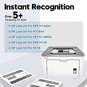 ONLYU Compatible Toner-Cartridge Replacement for HP 94A CF294A 94X CF294X for HP Laserjet Pro M118dw MFP M148dw M148fdw M149fdw Laserjet M118 M148 M149 Toner Ink (Black, 1-Pack)