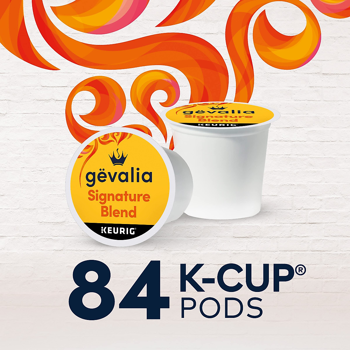 GEVALIA Signature Blend Coffee, Mild, K-CUP Pods, 84 Count