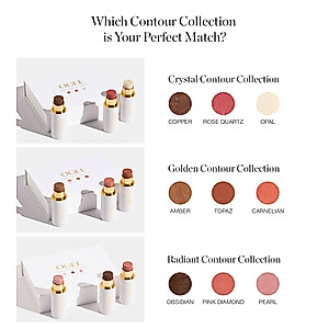 Ogee Sculpted Complexion Foundation Stick (Oak 5.5N - Medium Beige, Golden Undertones) Full Coverage Foundation Makeup - Instantly Balance & Even Complexion - 70% Organic Ingredients