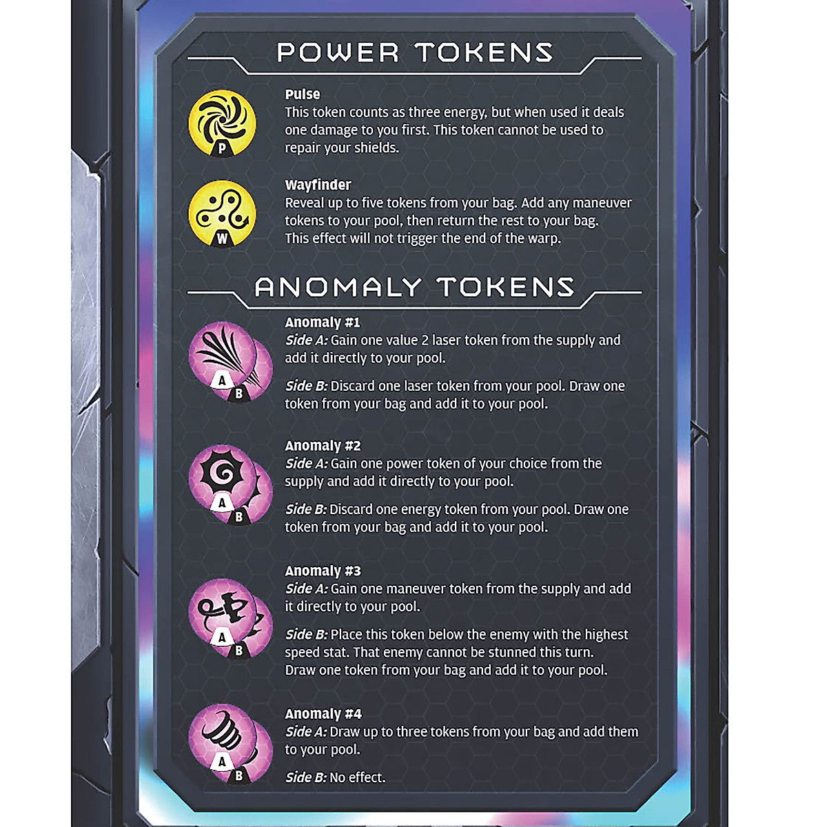 Renegade Game Studios Warp's Edge: Anomaly Expansion - Bag-Building Strategy Game, Ages 10+, 1 Player Solo Game, 30-45 Min