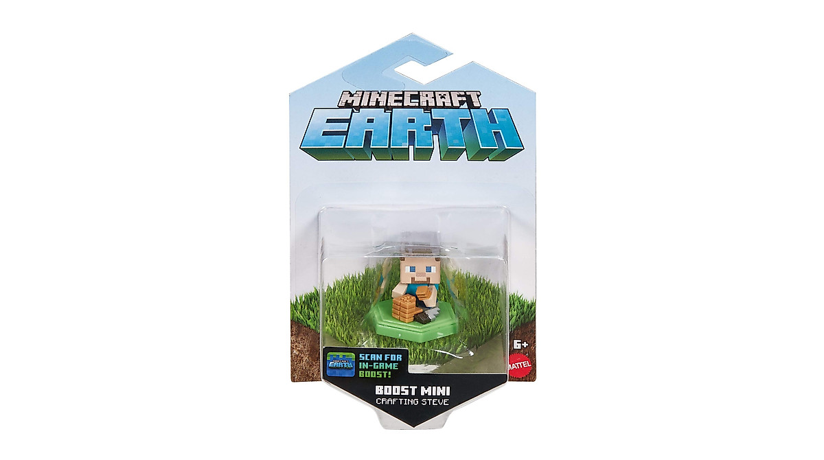 Minecraft Boost Genoa Crafting Steve Mini Figure - Collect & Play