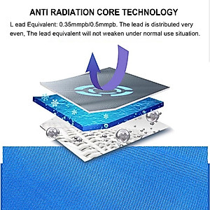 Soft Lead Gloves for Xray Protection, Radiation Resistant Lead Gloves for Pet Hospitals, Light Weight(0.5mmpb)