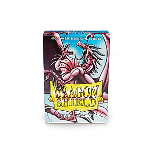 Dragon Shield Matte Mini Japanese Pink 60 ct Card Sleeves Individual Pack