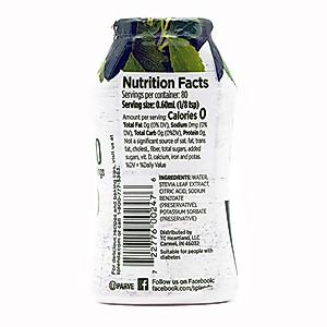 SPLENDA Stevia Liquid Zero Calorie Sweetener Drops, 1.68 Fl Oz Bottle (Pack of 3) (Packaging May Vary)