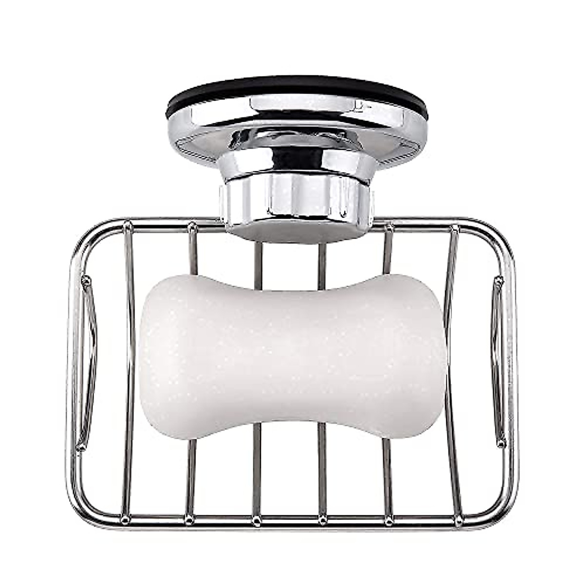 iPEGTOP Vacuum Suction Cup Shower Soap Dishes ＆ Shower Caddy Bath Shelf for Bathroom Storage Organizer