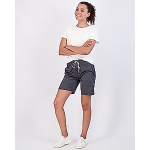 4-Pack: Womens Plus Size Bermuda Active Athletic Dry Fit Womans Shorts for Women Knee Length Summer Exercise Pull on Pockets Running Sport Short Tennis Stretch Workout Gym Casual Just My - Set 10, 1X