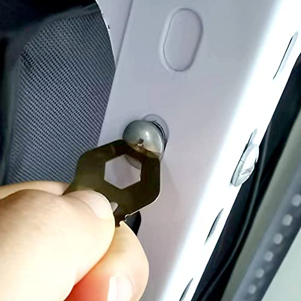 Haxtec Multi Tool Tactical Hair Clips - Multi-Functional EDC Survival Kit Christmas Gifts For Girls Women (10 Pack)