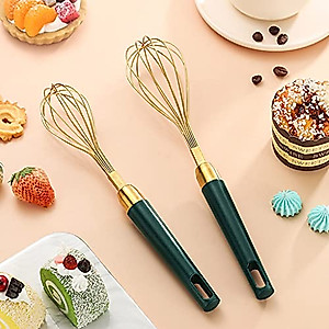 Egg Beater Food Mixer Egg Stainless Steel Material Buttercream Whisk Mixer Kitchen Utensil Cooking Tools 2 Sizes Egg Beaters Manual Kitchen Stainless