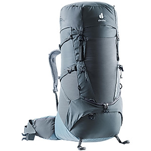 Deuter Aircontact Core 65+10L Hiking Backpack - Graphite-Shale