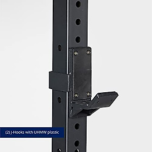 Titan Fitness X-3 Series 91in Wall Mounted Folding Power Rack, 21in Depth Space Savings Rack, Folds up to 8â€ from the Wall