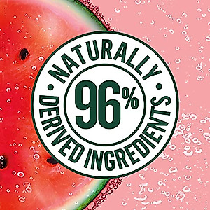 Garnier Fructis Plumping Shampoo and Conditioner Set for Volumizing and Moisturizing Fine Hair, Watermelon Extract, 11.8 oz each,Micellar Water Sample included