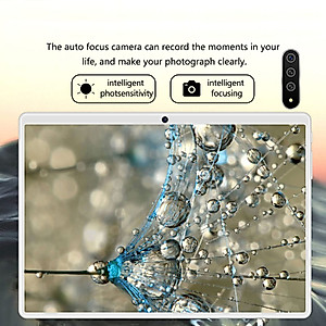 10 Inch Tablet for Android10, Kids, 5G Dual Band WiFi Phone Call Tablet, Octa Core CPU Processor, 3GB RAM 32GB ROM, Dual SIM Card, GPS