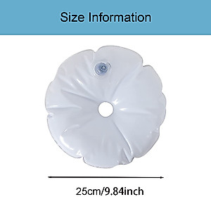 Ragyzity Water Fillable Base for The Balloon Column, 2 Pieces Balloon Arch Stands Base Heavy Weight Water Bag, Fillable Base for Balloons for Wedding Graduation Party Ceremony (2pcs)