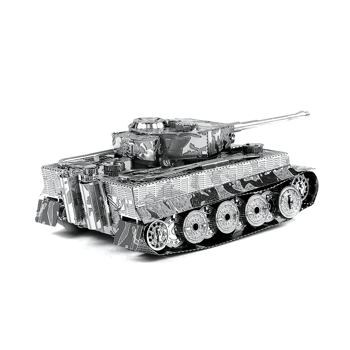 Fascinations Metal Earth Tanks 3D Metal Model Kits - M1 Abrams - Tiger 1 - T-34 - Chi-Ha - Sherman - Set of 5