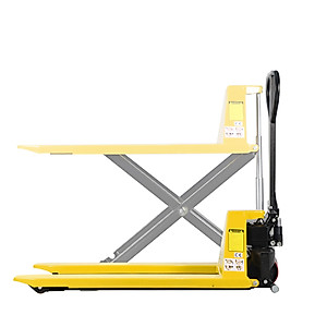Xilin Manual Pallet Jack High Lift Hand Pallet Truck 2200lbs Capacity 3.3" Lowered 45" Lx21“W 31.5 Lift Height Suitable for EU Pallets JF-520