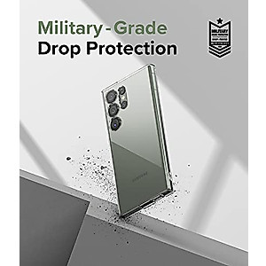 Ringke Air [No-Case Feel] Compatible with Samsung Galaxy S23 Ultra Case, Clear 5G Slim Cover, Transparent Flexible Lightweight Thin Cover Designed for S23 Ultra Case - Clear