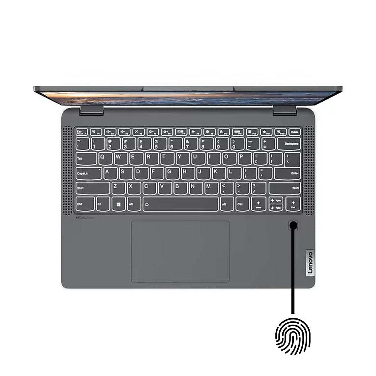 Lenovo IdeaPad Flex 5 2-in-1 Business Laptop, 12th Gen Intel i5-1235U, 14 Inch WUXGA Touchscreen, 16GB RAM, 1TB SSD, Windows 11 Pro, Fingerprint Reader, Grey, PCM