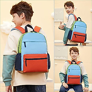 SHENHU Waterproof Kids Backpack Lightweight Kindergarten SchoolBag Bookbag Preschool Bag with Buckles,Laces for Boy Girl