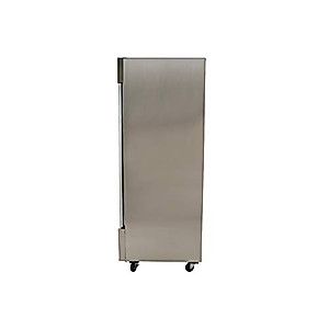 PeakCold 2 Door Commercial Stainless Steel Freezer, White Interior; 47 Cubic Ft, 54" Wide