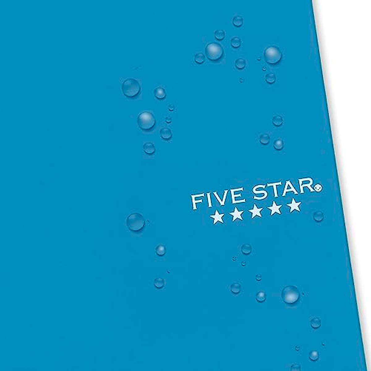 Five Star Spiral Notebook, 2 Subject, College Ruled Paper, 100 sheets, 9-1/2" x 6", Color Selected For You, 1 Count (06180)