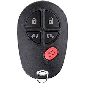 KeylessOption Keyless Entry Remote Control Key Fob for Toyota Sienna 2004-2020 GQ43VT20T