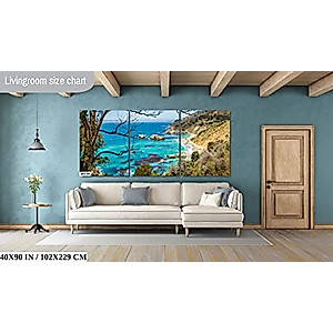 Big Sur Ocean Seascape Photo Wall Art Decor (Paper Print, 8x10 inches)
