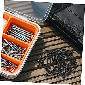 VILLCASE 120 pcs Fan Micro Screws Miniature Screws SSD Screws Small Screw self- Tapping Screws laptops Electrical Outlet Screws Linux Laptop Short Screws Notebook Computer CPU Short Hair