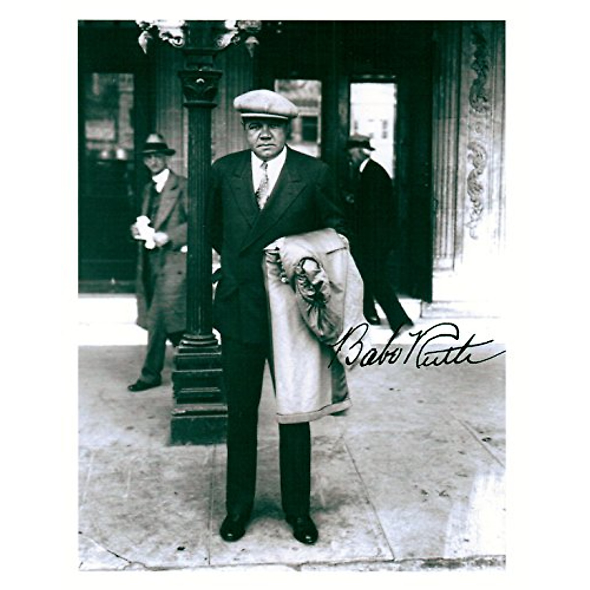 Kirkland Babe Ruth 8 X 10 Autograph Photo on Glossy Photo Paper