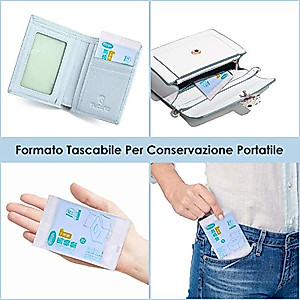 Disposable Toilet Seat Covers - 30 Counts Waterproof Individually Wrapped Portable Travel Toilet Seat Covers for Adults Kids Toddler Potty Training Public Toilet, Lengthened Size 16x24 Inch, 3 Packs