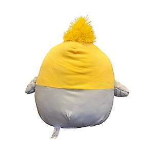 Squishmallows 14-Inch Yellow Gray Cockatiel Plush - Add Charlize to Your Squad, Ultrasoft Stuffed Animal Medium-Sized Plush Toy, Official Kellytoy Plush
