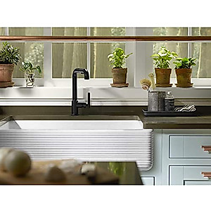 KOHLER K-7505-BL Faucet, Matte Black