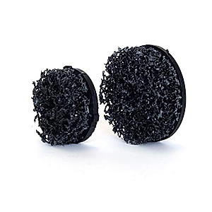 Steelman Hub and Rotor Polishing Kit with Storage Case, Nylon Pads, Fits 3/8 and 1/2-inch Drills, 1/2-inch Impact Wrenches, and Includes a 3/8-inch Adapter for Low-Speed Tire Buffer