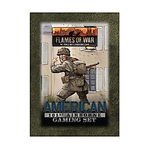 WWII Flames of War: American 101st Airborne Gaming Set