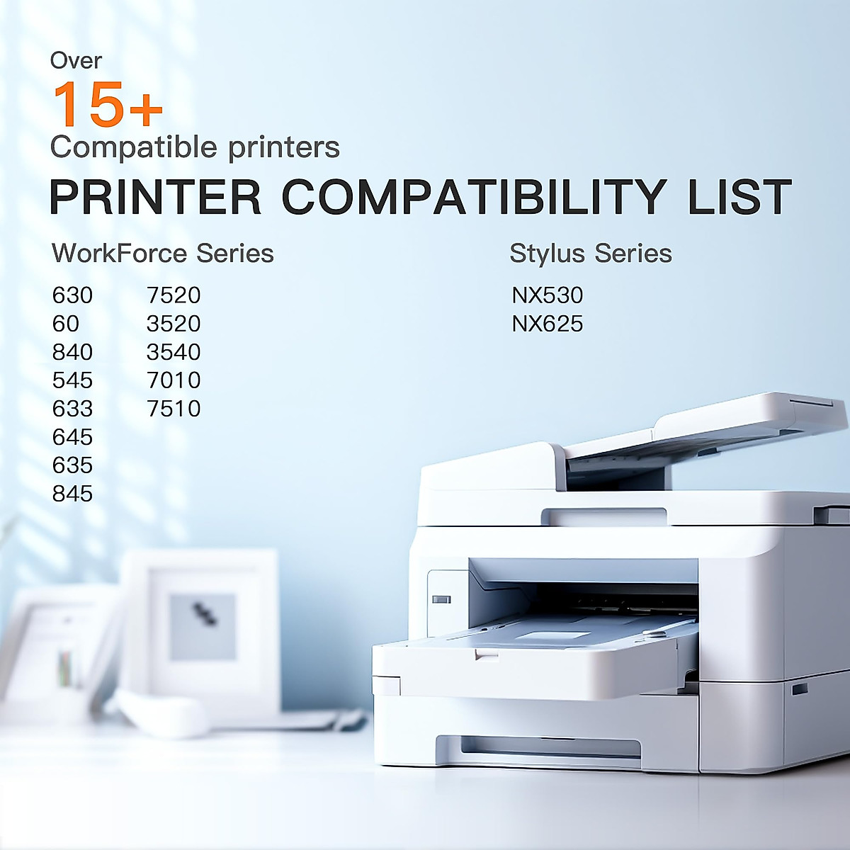 E-Z Ink (TM Remanufactured Ink Cartridge Replacement for Epson 127 T127 to use with NX530 625 WF-3520 WF-3530 WF-3540 WF-7010 WF-7510 7520 545 645 (6 Large Black, 2 Cyan, 2 Magenta, 2 Yellow) 12Pack