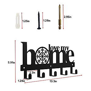 Bathroom Hardware Towel Hanging Rack Bath Towel Hooks Metal Holder Black Robe Hooks (1 Pcs)