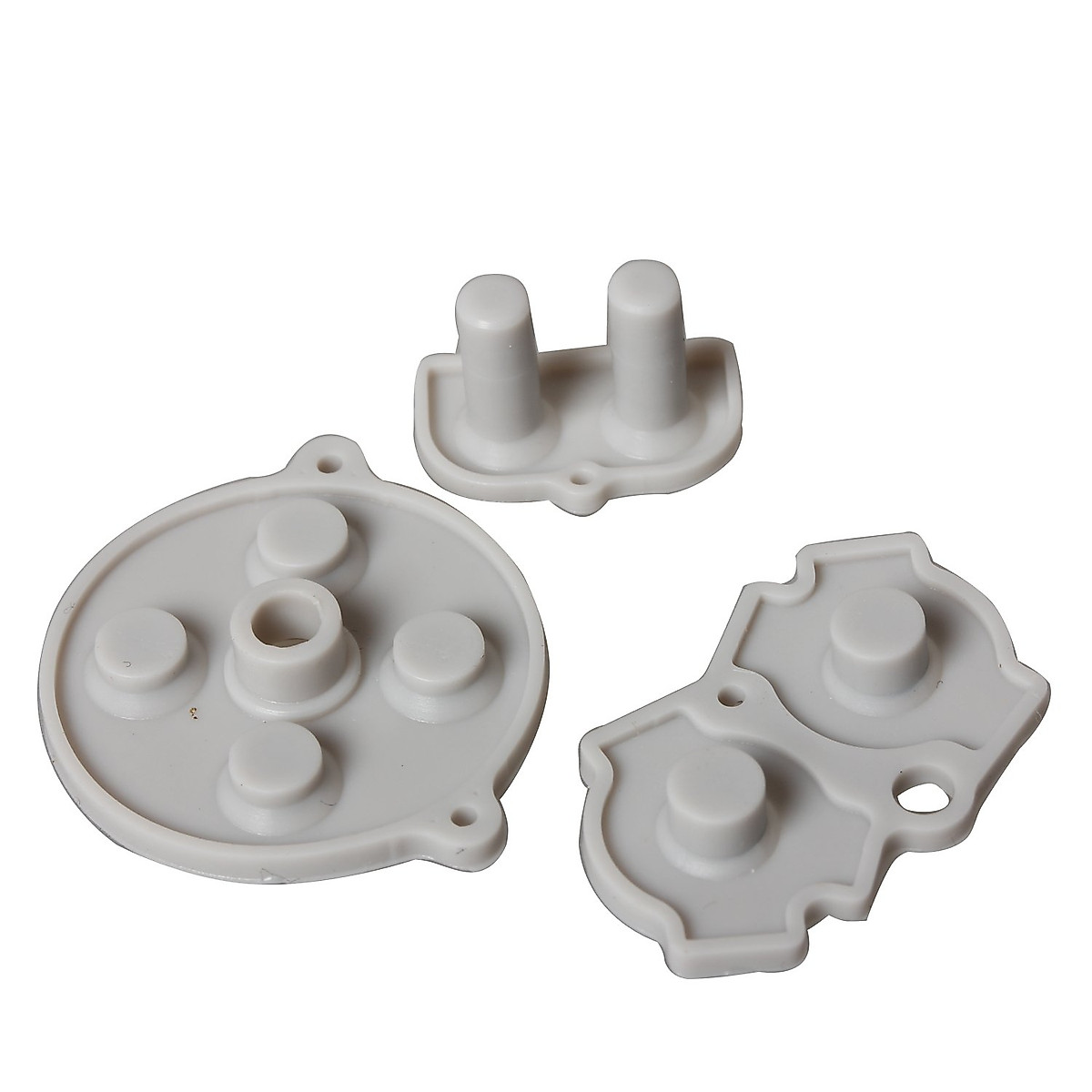 eJiasu GBA Bottons Replacement Membrane 1 Set Repair Rubber Conductive Controller Contact D-Pad Button Pad/Key Pad Parts Kit for Gameboy Advance Console (1 Set)