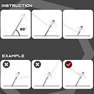 18 Tent Stakes Heavy Duty Metal Tent Stakes Screw in Camping Stakes with Luminous Head Ground Anchor Pegs Threaded Tent Spikes with Hex Head Driver and Storage Box