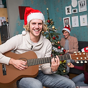 Childs Guitar STRONG WIND Guitar for Beginners Acoustic Kids Guitar 30" Steel Strings Wooden Guitar for Kids Students Girls Boys (Brown,No Bag)